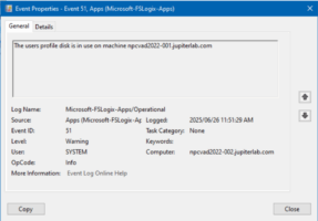 How to Fix FSLogix “The User Profile Failed to Attach” Error