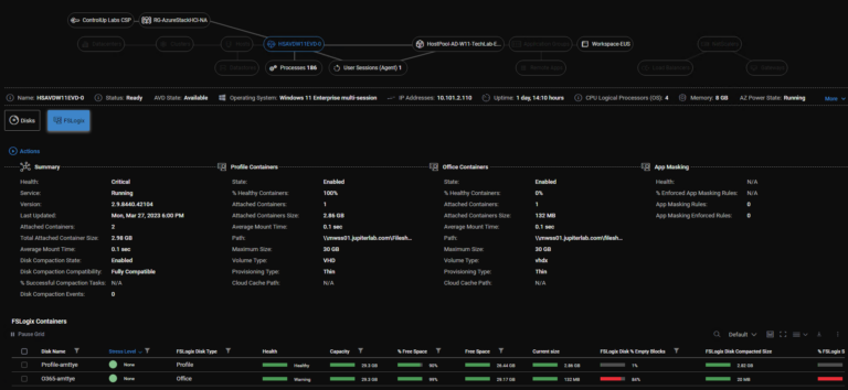 Monitoring and Troubleshooting FSLogix Profile Containers
